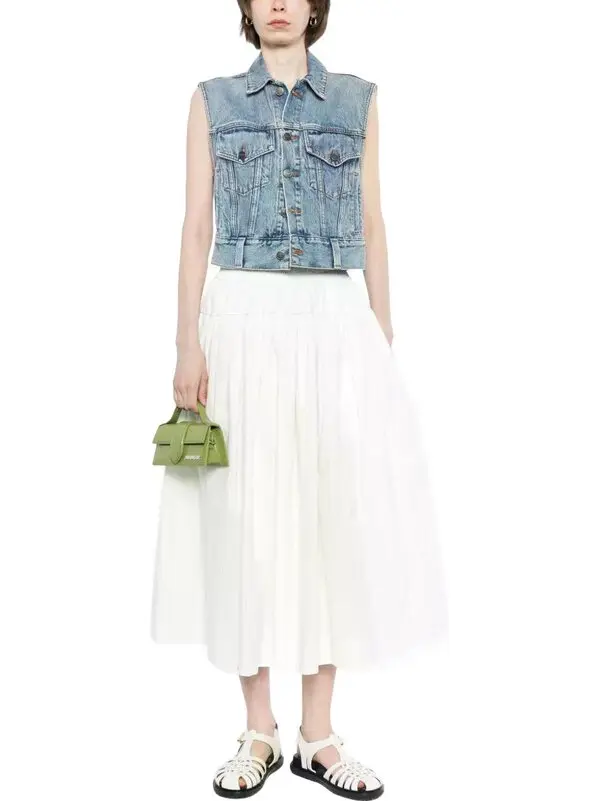 TOOGOOD Dancer Gathered Skirt - Green