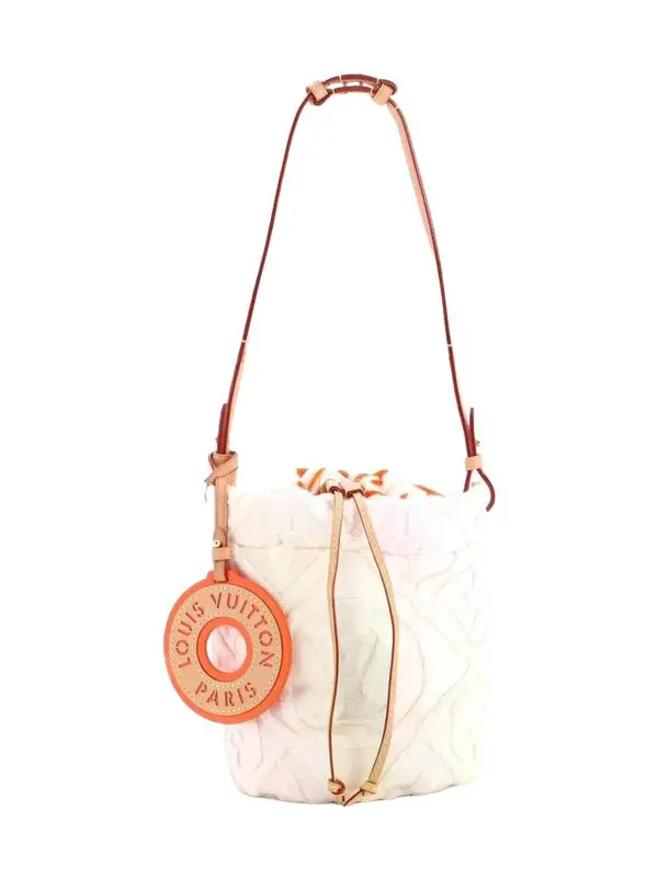 LOUIS VUITTON Terry Cloth Bucket Bag - Neutrals