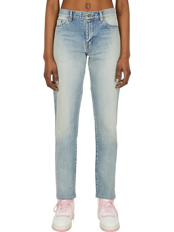 Saint Laurent Boyfriend Jeans - Blue