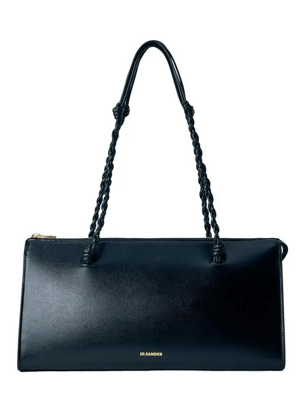 JIL SANDER Tangle Shoulder Bag - Black