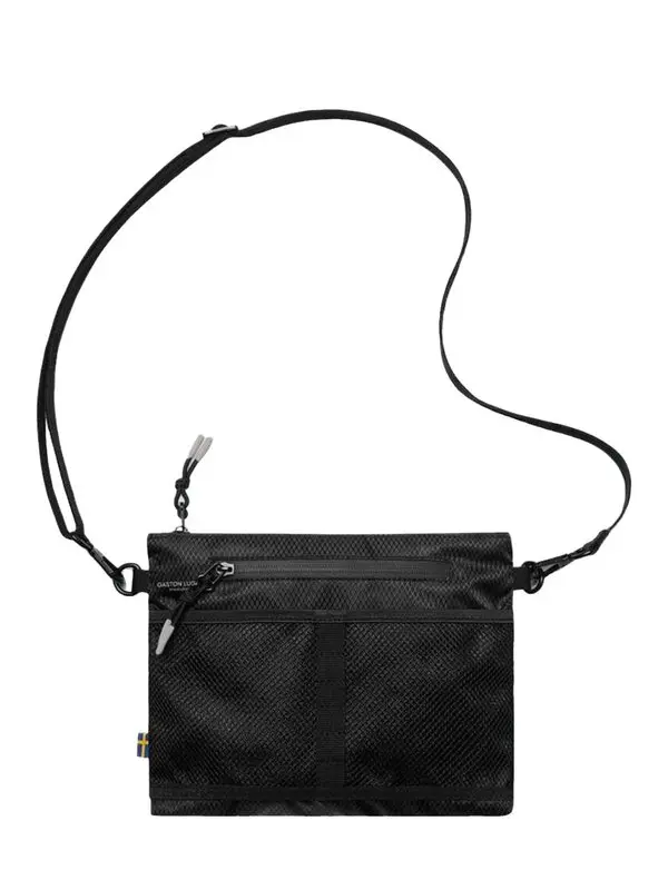 GASTON LUGA Lightweight Crossbody Bag - Black