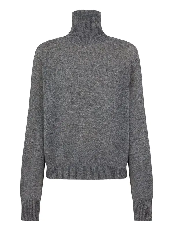 TOM FORD Cashmere Rollneck Sweater - Grey