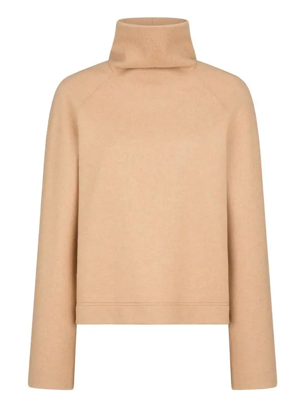 TOM FORD Cashmere Rollneck T-shirt - Beige
