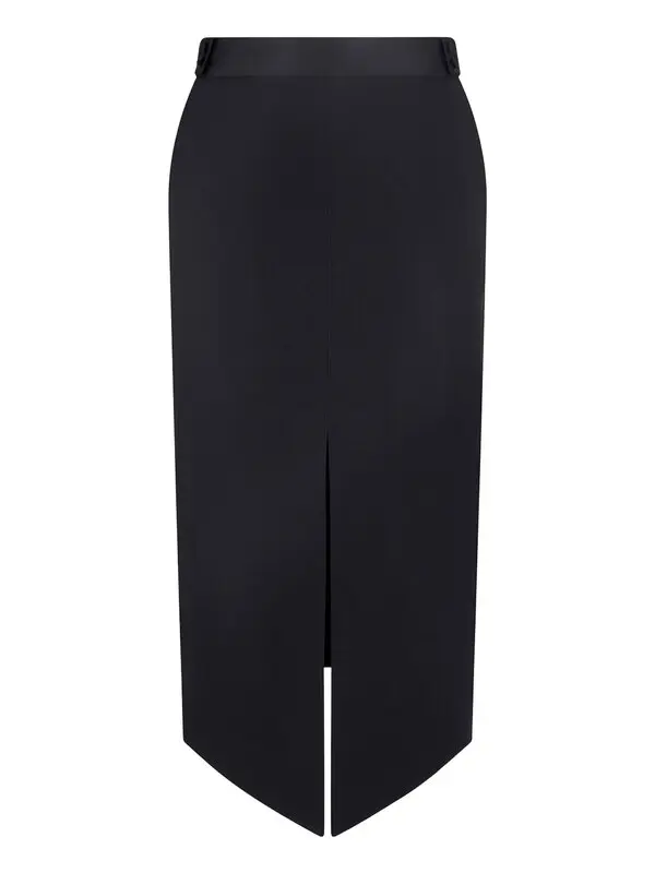 TOM FORD Tuxedo Pencil Skirt - Black