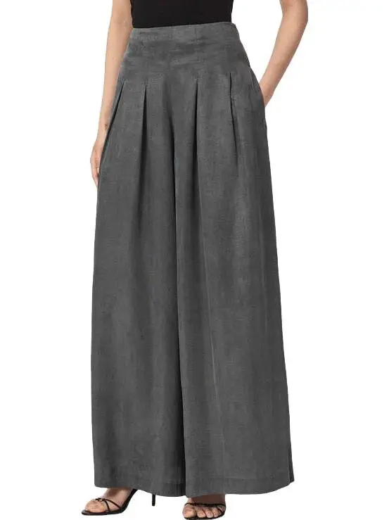 ALLSAINTS Marrlo Wide Leg Pants - Graphite Blue