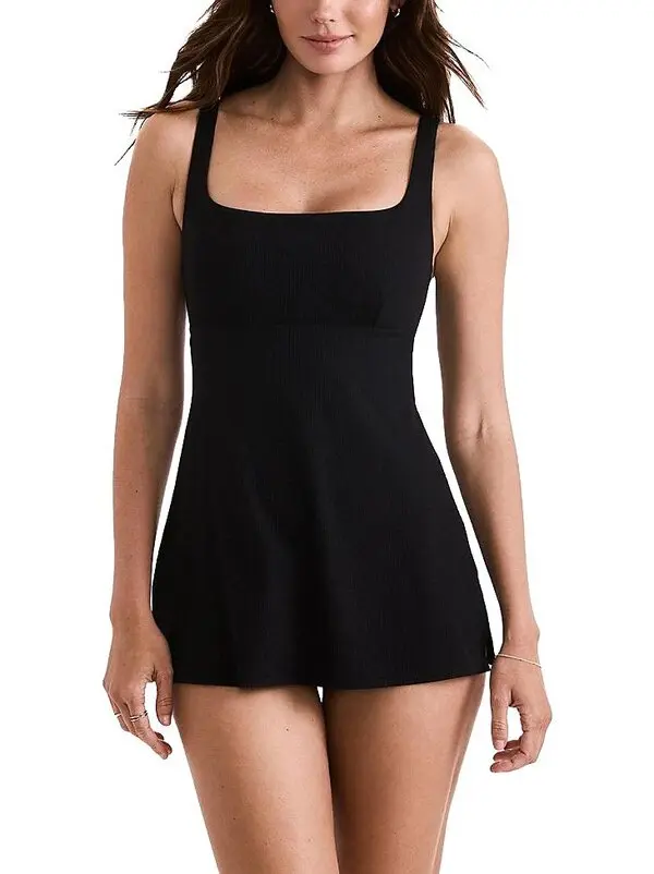 MIMI FLAMINGO Harper Swim Dress - Black