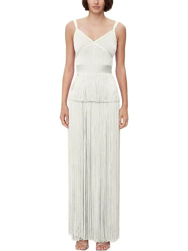 Herve Leger The Holly Gown - Alabaster