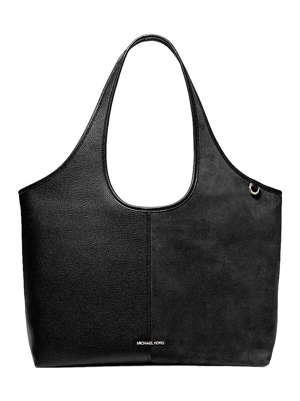 Michael Kors Henly Leather Shopper Tote - Black