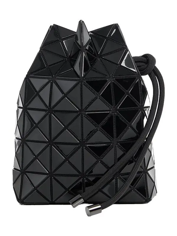 Issey Miyake Wring Drawstring Shoulder Bag - Black