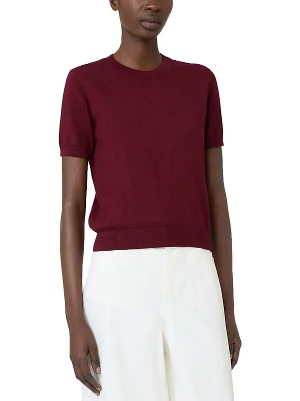 Max Mara Smmgiulietta Crewneck Sweater - Dark Red
