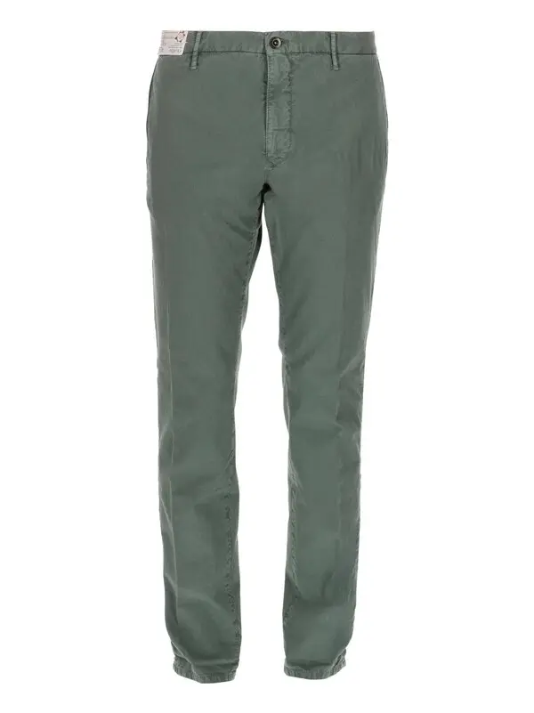 Incotex Jeans With Logo Patch - Grey