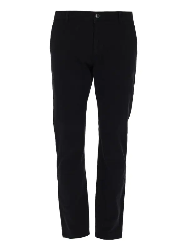 Brian Dales Cotton Trousers - Black