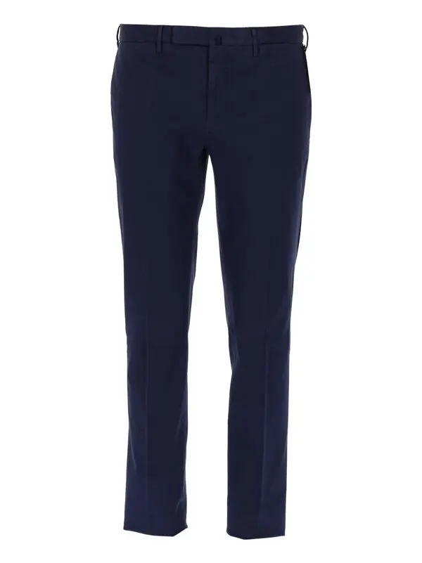 Incotex Cotton Trousers - Blue
