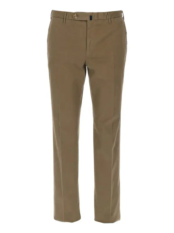 Incotex Cotton Trousers - Brown