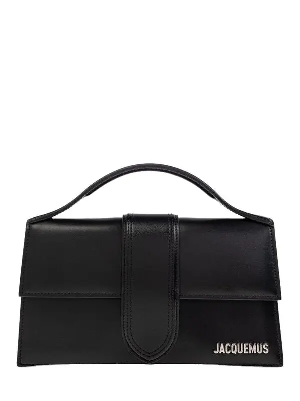 Jacquemus Le Grand Bambino Leather Handbag - Black