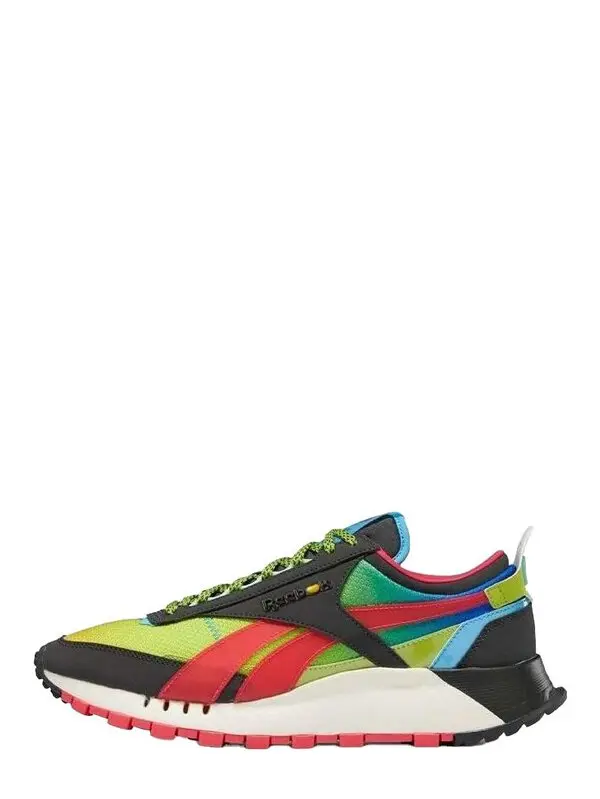 REEBOK X Jelly Belly Classic Leather Legacy 'flavor Mix' Sneakers - Green/red/black