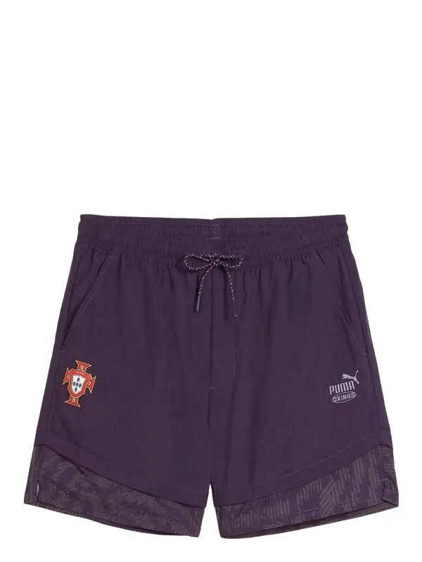 PUMA X Portugal X Salehe Bembury King Relaxed Shorts - Deep Plum