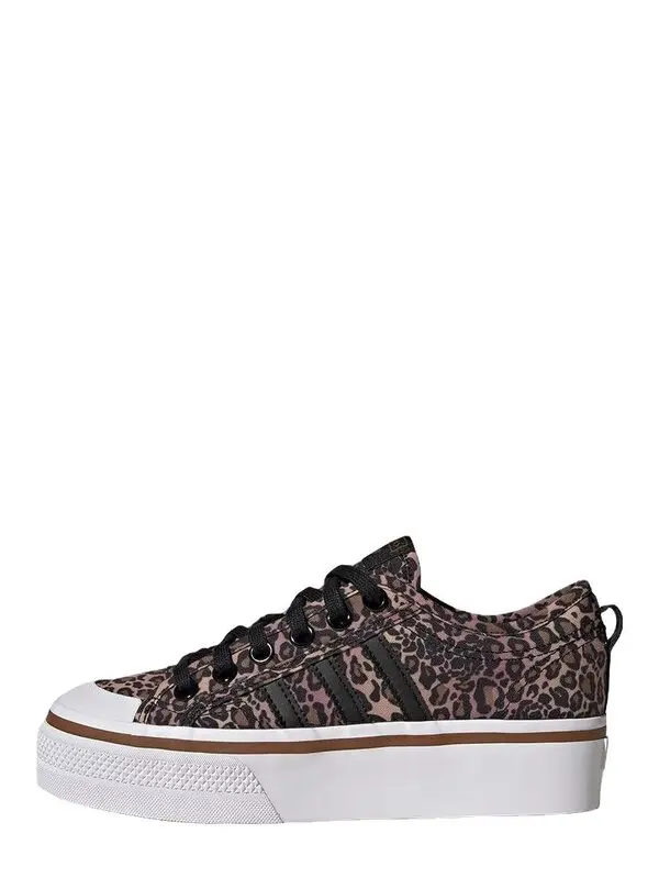 Adidas Nizza Platform 'leopard - Black/brown