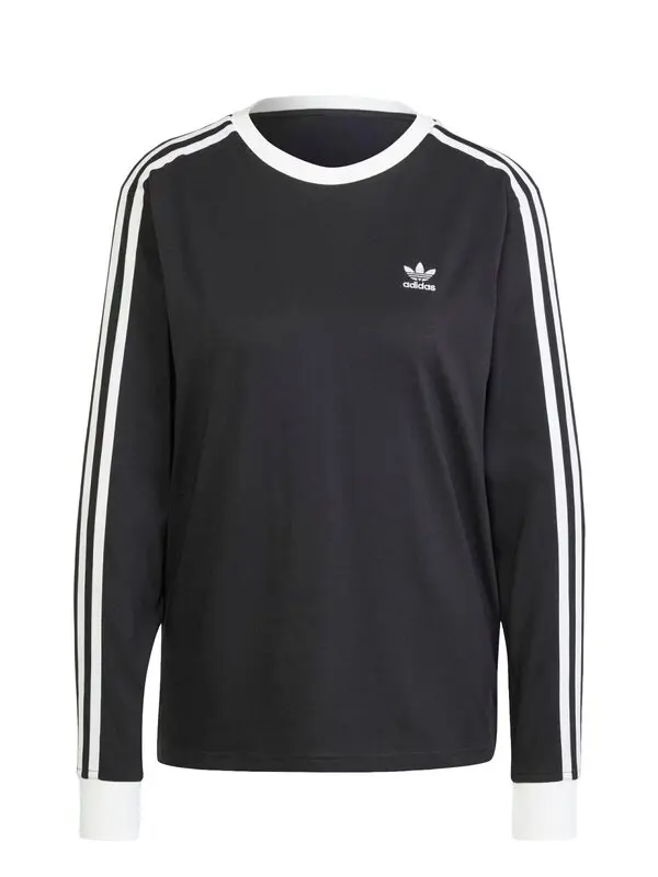 Adidas Adicolor 3-stripes Long Sleeve T-shirt - Black