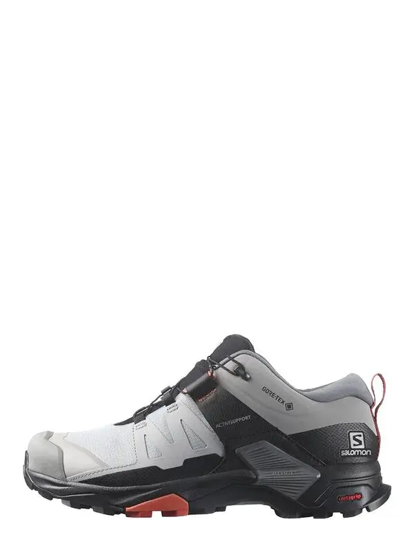SALOMON X Ultra 4 Wide Gore-tex Athletic Shoes - Gray/black