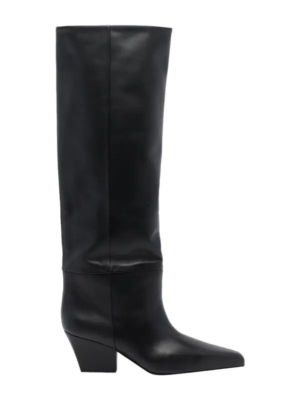 Paris Texas Jane Pointed-toe Boots - Black