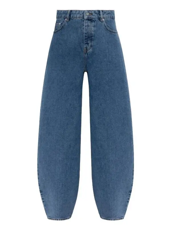 BY MALENE BIRGER Belt Loop Jeans - Blue