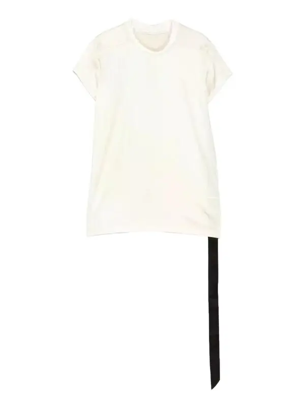 Rick Owens Level T-shirt In Cream White - Neutrals
