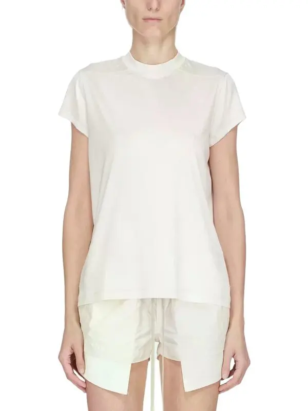Rick Owens Level T-shirt In Cream White - Neutrals