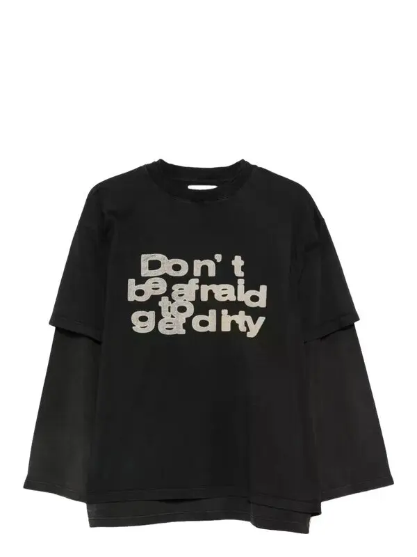 PAURA Zeno Double-layert-shirt - Black