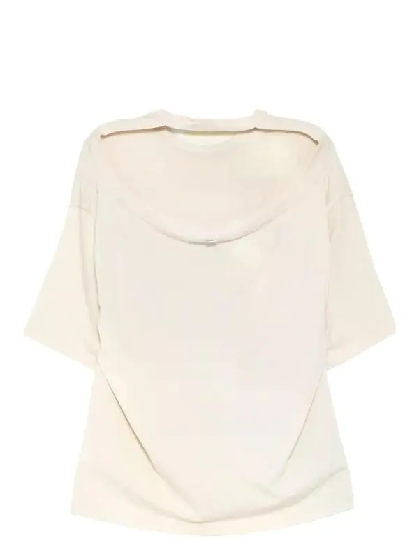 SYSTEM Convertible Halter-neck T-shirt - Neutrals