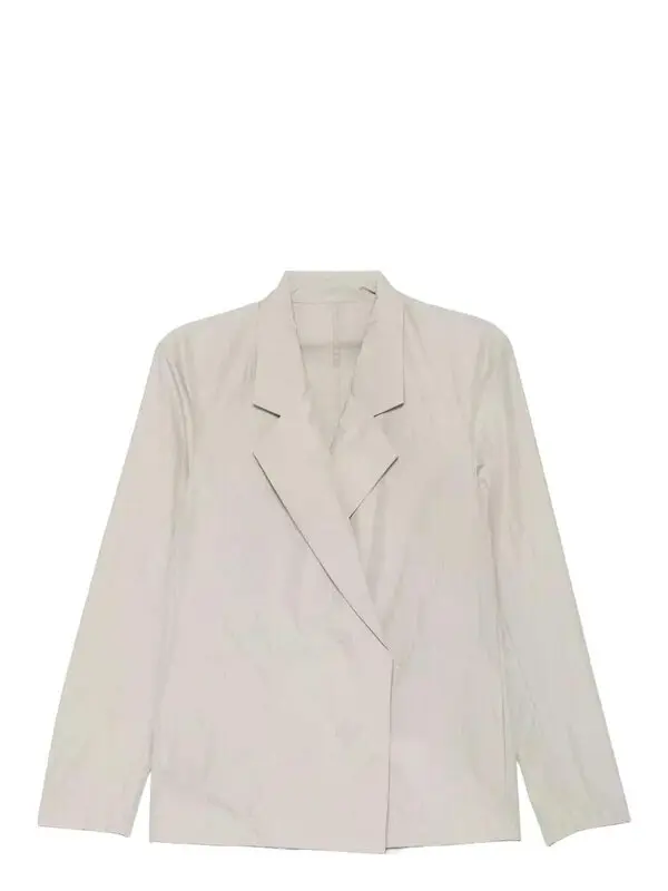SYSTEM Double-breasted Blazer - Grey