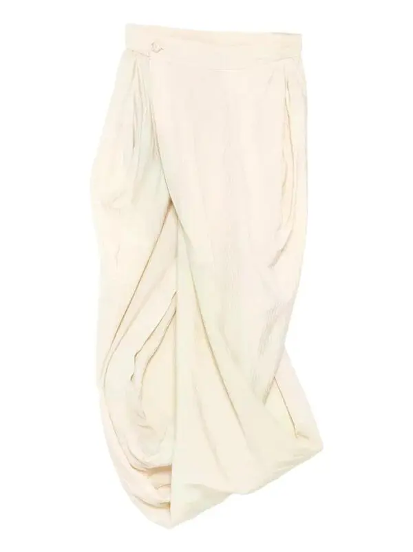 UMA WANG Gink Midi Skirt - Neutrals