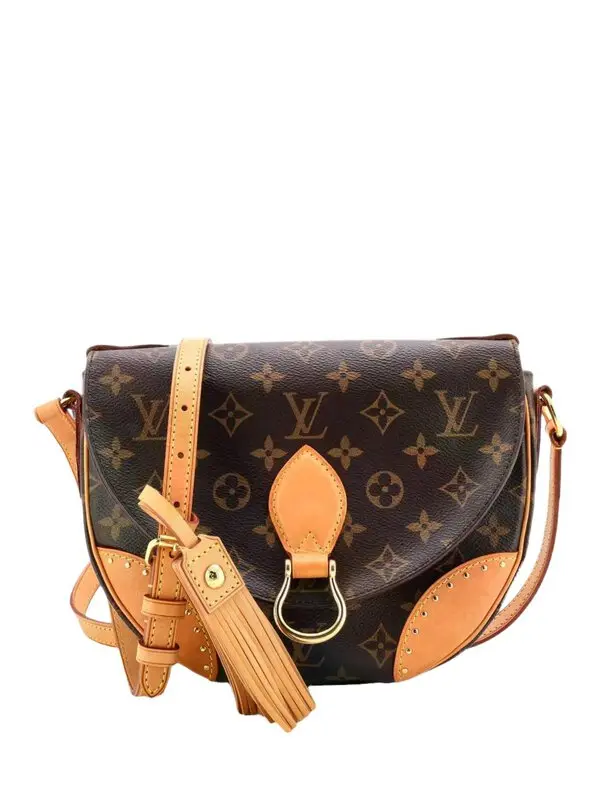 LOUIS VUITTON Saint Cloud Nm Monogram Canvas Crossbody Bag - Brown
