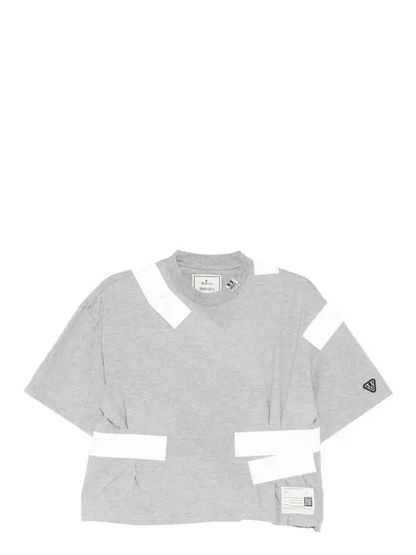 Mihara Yasuhiro Taped T-shirt - Grey