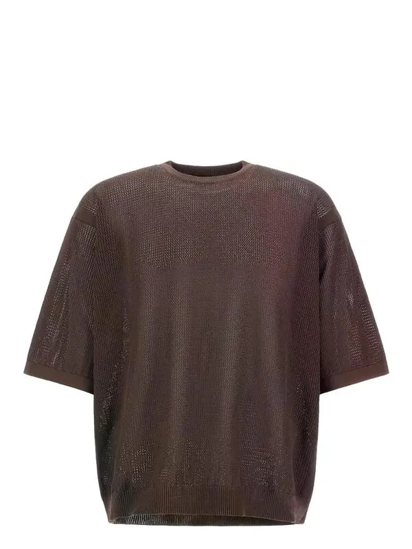 Herno Crew-neck T-shirt - Brown