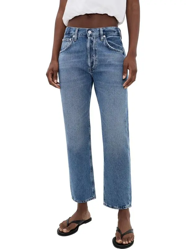 Citizens Of Humanity Winslow Boyfriend Cropped Jeans - Solstice