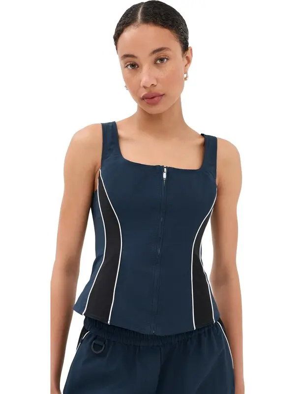 Simkhai Aya Bustier Top - Midnight Multi