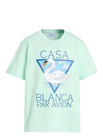 Casablanca T-shirt Size Organic Cotton - Green