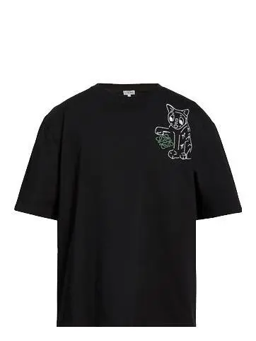 Loewe T-shirt Size Cotton - Black