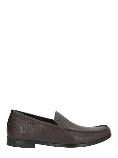 Bally Chocolate Calfskin Loafers - Brown