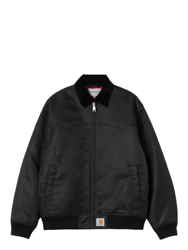 Carhartt Work In Progress Santa Fe Alumni Jacket - Black