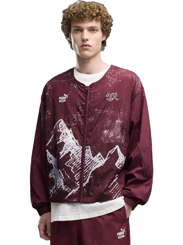 PUMA X Switzerland X Salehe Bembury King Track Jacket - Red