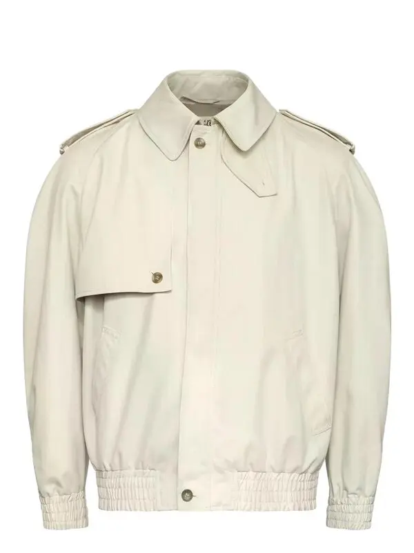 MAISON MARGIELA Cotton Twill Jacket - Neutrals
