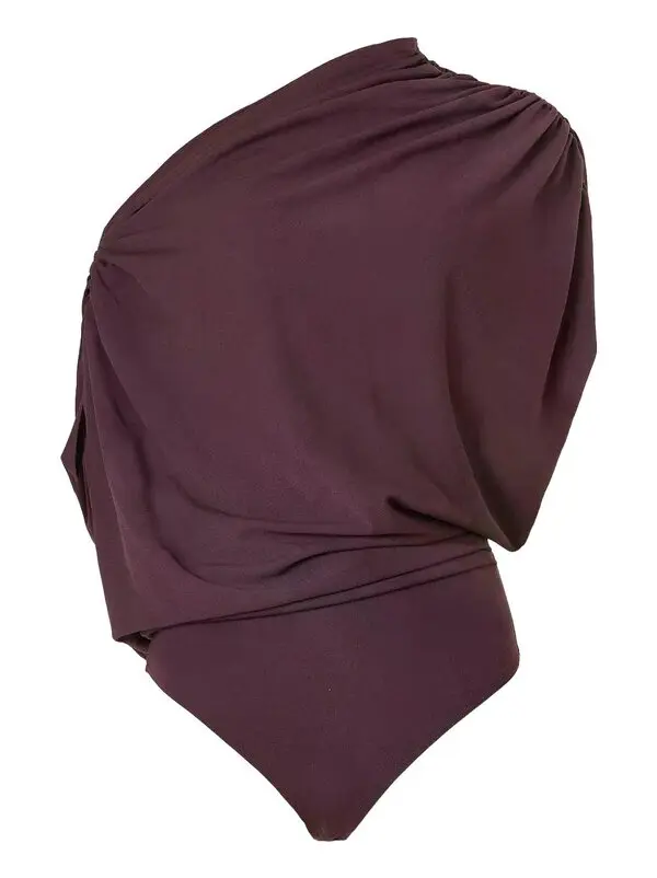 Wolford Asymmetric Neck Body - Red