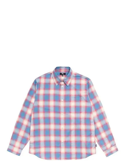 StÜssy Beach Ombre Plaid Shirt - Blue