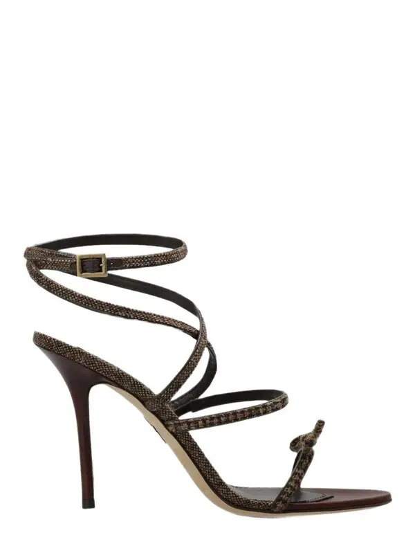 Dsquared2 Strappy Heeled Sandals - Brown