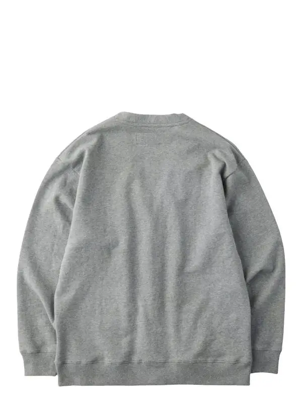 UNIVERSAL OVERALL Logo Patch Cardigan - Grey