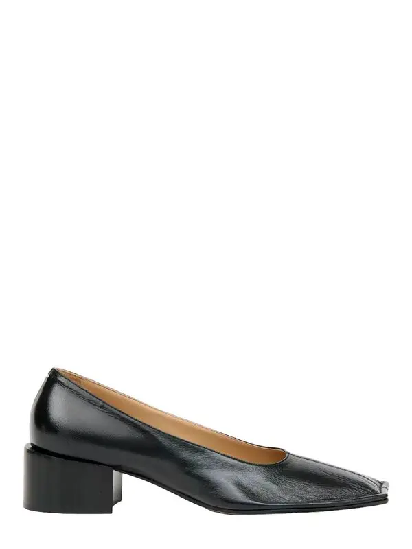 MAISON MARGIELA Piped Square-toe Pumps - Black