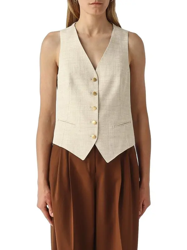 Tagliatore Tailored Waistcoat - Sand