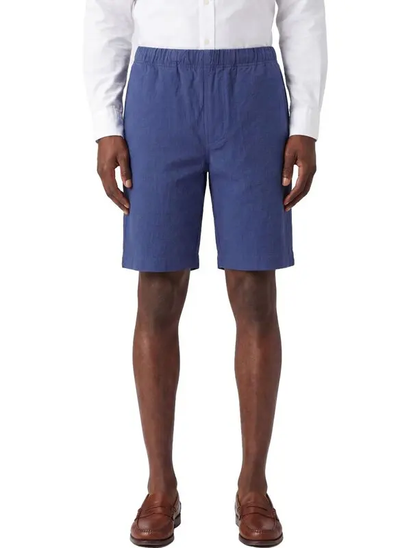 Paul Smith Elasticated Waist Chino Shorts - Blue